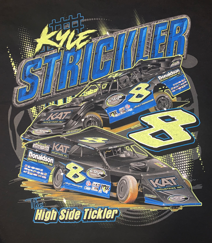 Modified & Late Model T-Shirt | Kyle Strickler Motorsports